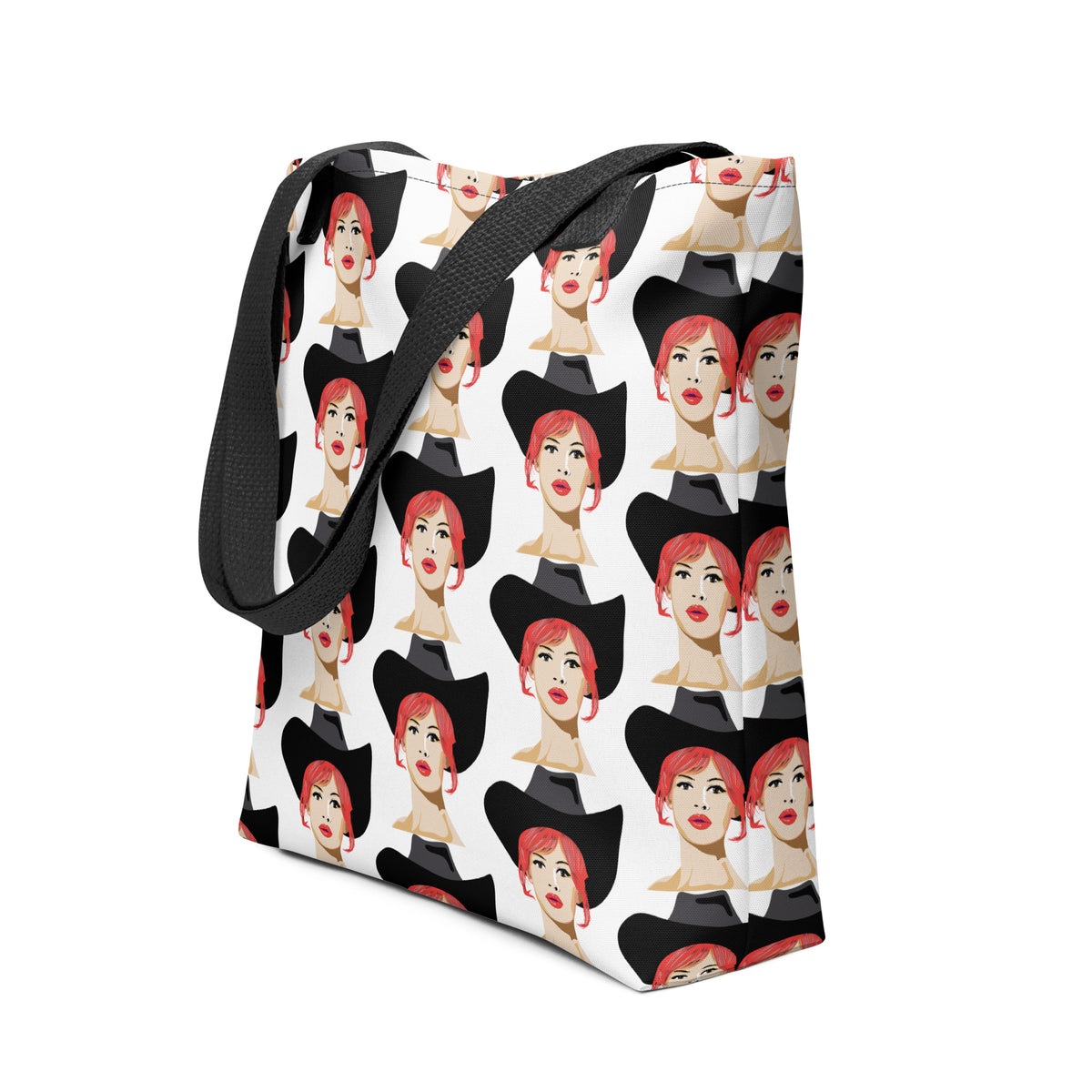Vintage Cowgirl Fire | Tote bag – Dtownrags